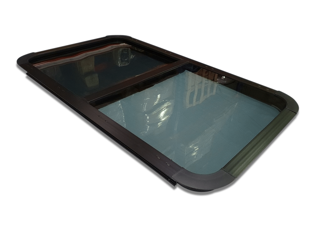 Horsefloat sideways sliding window 1 - Trailer Parts Direct