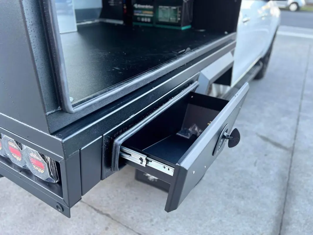 Slide Out Under Tray Ute Toolboxes (Australian Made) - Trailer Parts Direct