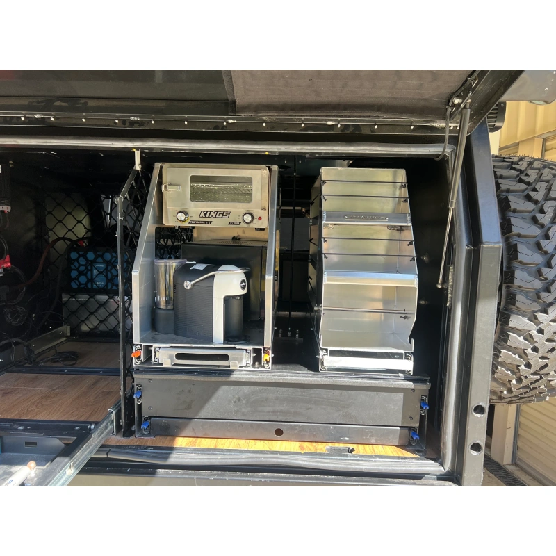 Deluxe Aluminium Canopy Pantry (Australian Made) - Trailer Parts Direct