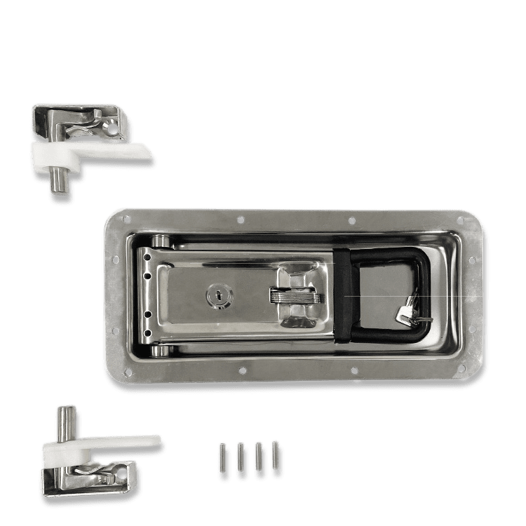 16mm Recessed Truck Cam Lock - 304 Stainless Steel - Trailer Parts Direct
